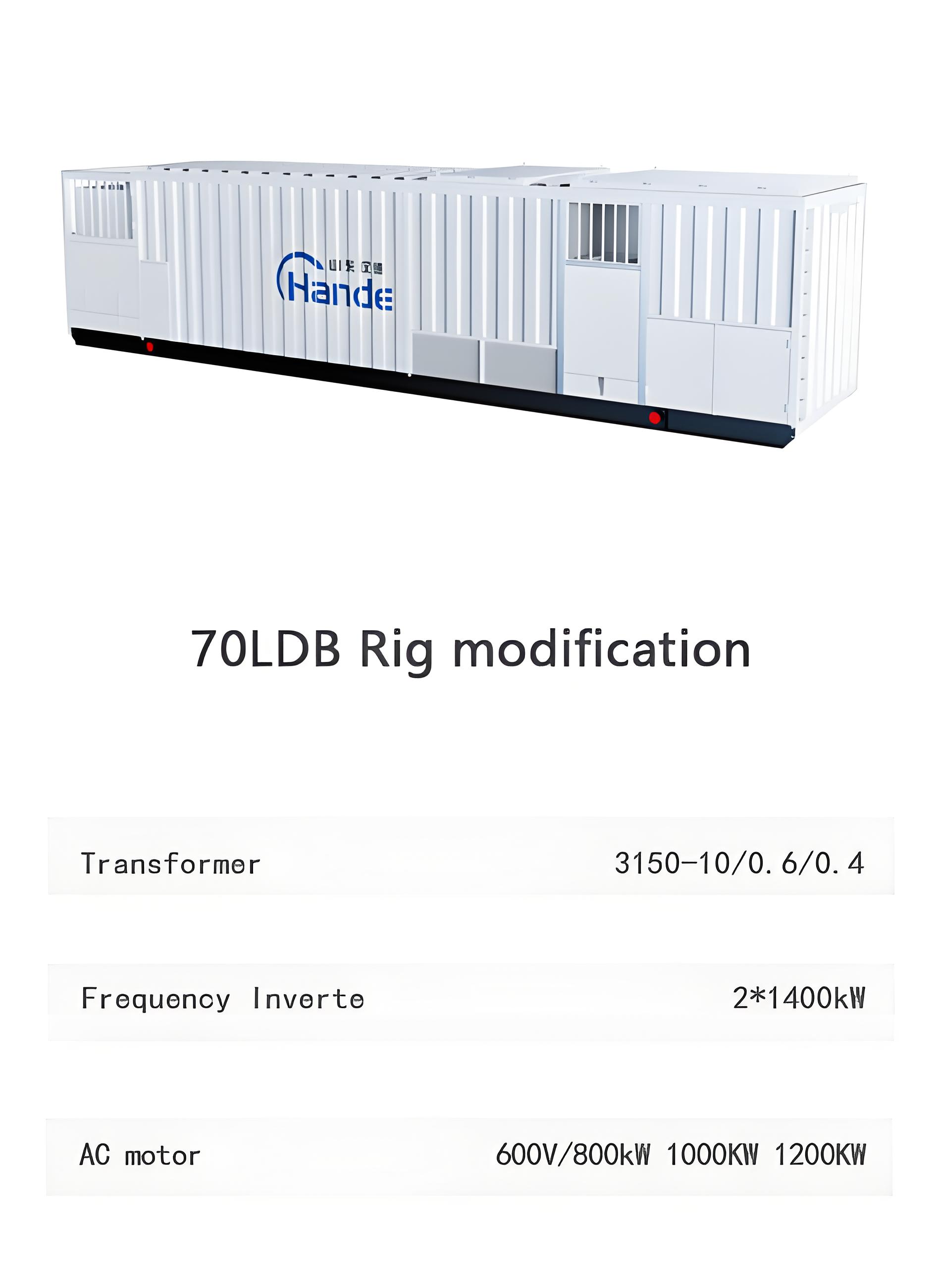Electrified Retrofit for Mechanical Drilling Rig_Shandong Hande ...